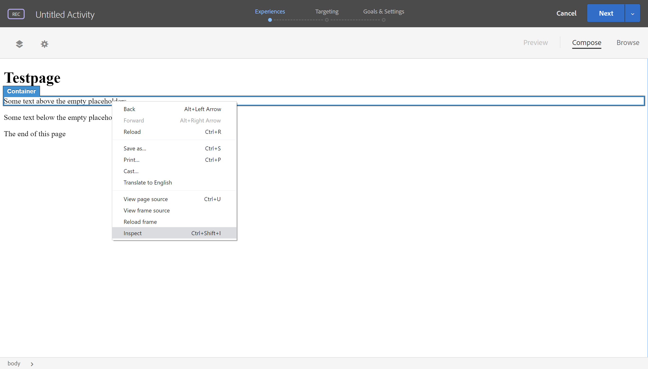 Quick tip: use empty placeholder divs with Target VEC – Web Analytics ...